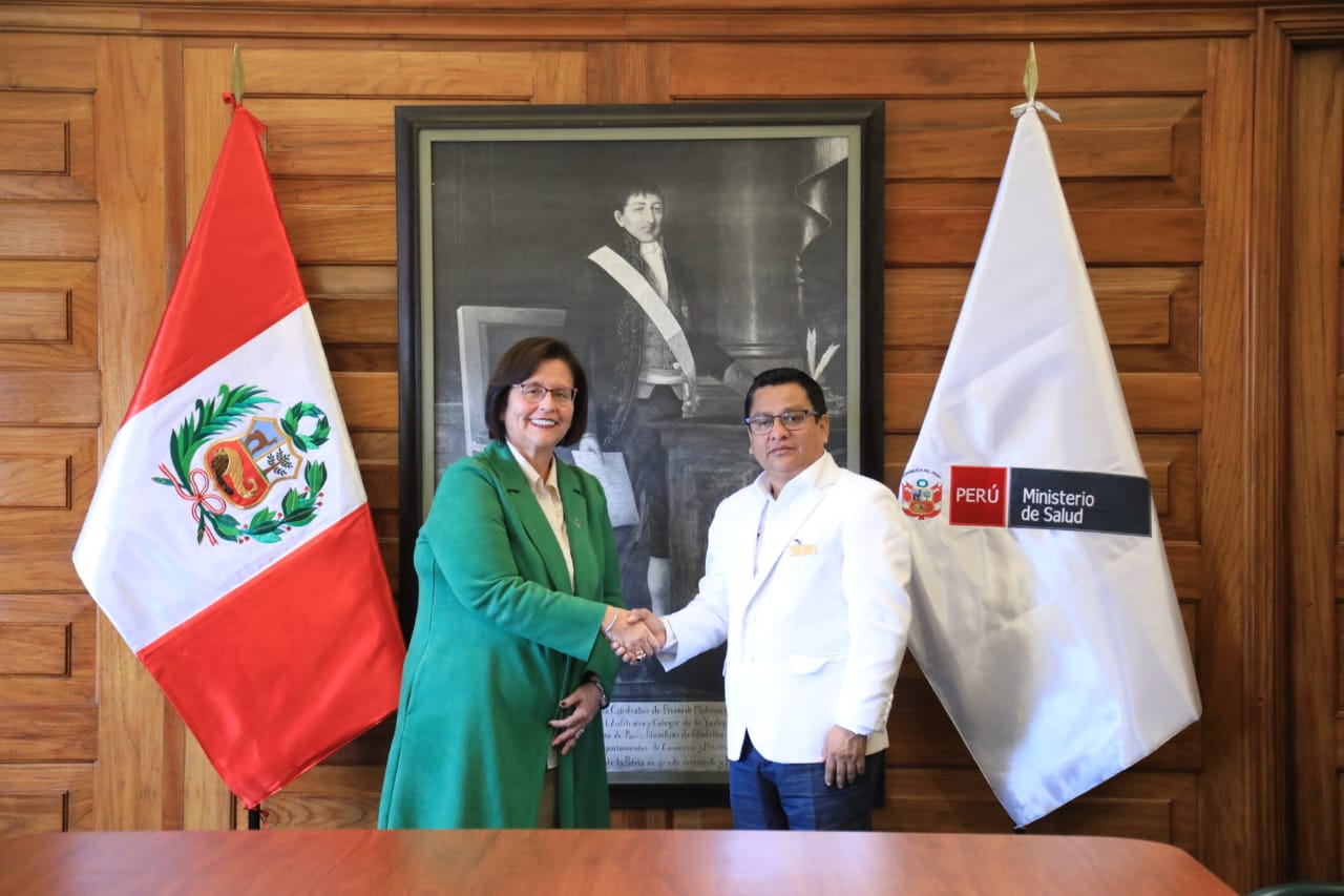 Reunión con el Ministro de Salud del Perú, Dr. César Vásquez | .:: ORAS ...